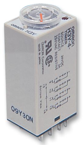 H3Y-4 24DC 3M - Omron Industrial Automation - Analogue Timer, Miniature, Reset