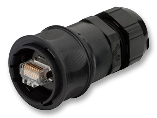 RJF5446 - Amphenol Pcd - Modular Connector, RJ45 Plug, 1 x 1 (Port)