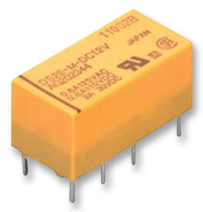 DS2E-M-DC12V - Panasonic - Signal Relay, 12 VDC, DPDT