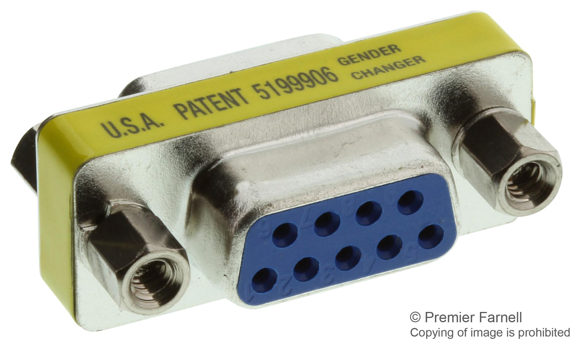 SPC19774 - Multicomp - D Sub Connector Adapter, Low Profile Telco, Standard D Sub