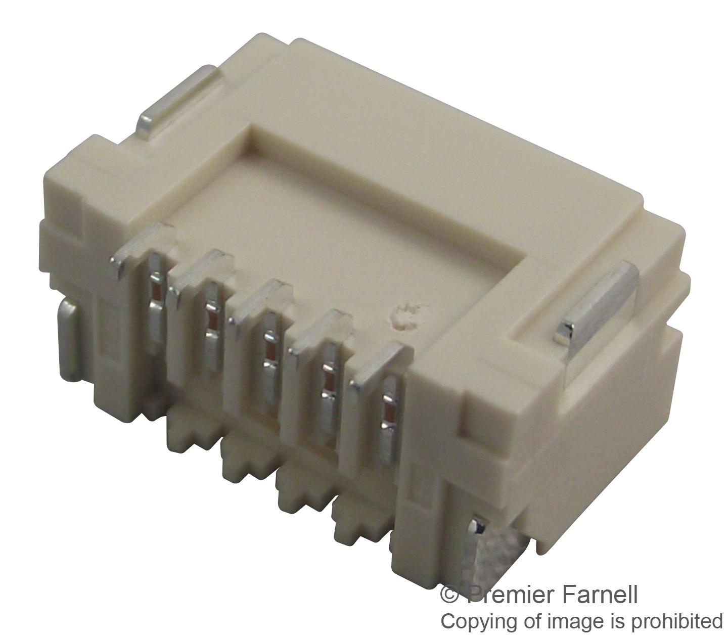 SM05B-ZESS-TB - Jst (japan Solderless Terminals) - Pin Header, Side Entry, Wire-to-Board