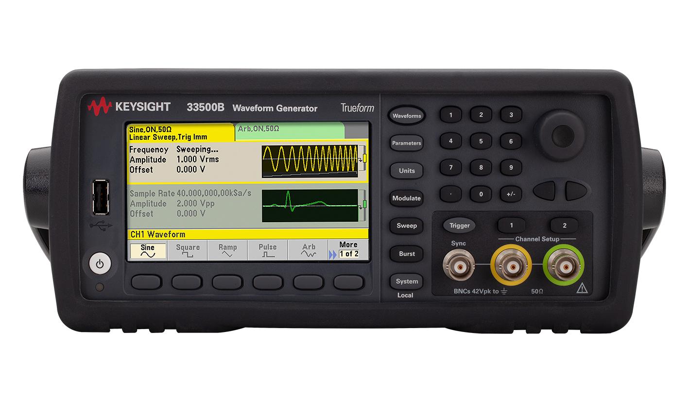 33509B - Keysight Technologies - Waveform Generator, 1 Channel, 20 MHz