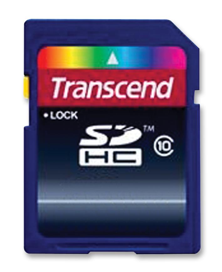 TS4GSDHC10 - Transcend - Flash Memory Card, SDHC Card, Class 10