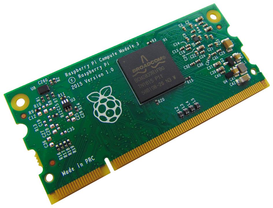 RPI-COMPUTE3-LT - Raspberry-pi - Development Board, Raspberry Pi Compute Module 3 Lite, DDR2 ...