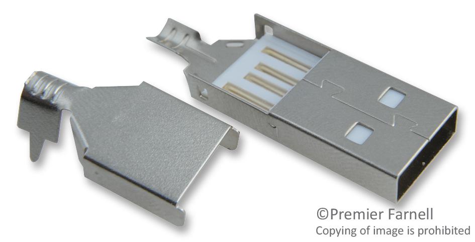 925 - Keystone - USB Connector, USB Type A, USB 2.0