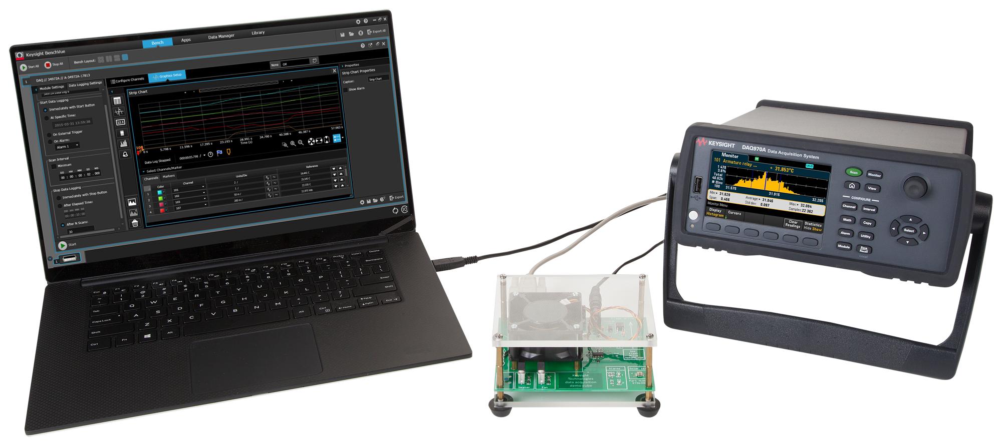 DAQ970A - Keysight Technologies - Data Acquisition Unit, 120 Channels ...
