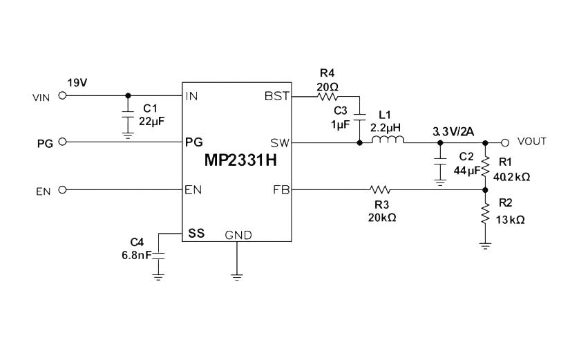 MP2331HGTL-P - Monolithic Power Systems (mps) - DC-DC Switching Synchronous Buck Regulator ...