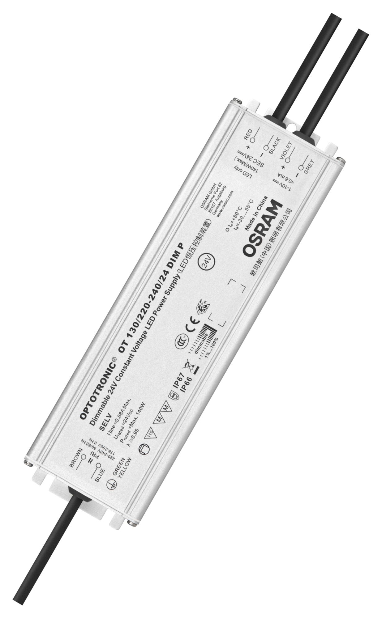 OT-130/220-240/24-DIM-P - Osram - LED Driver, LED Lighting, 130 W