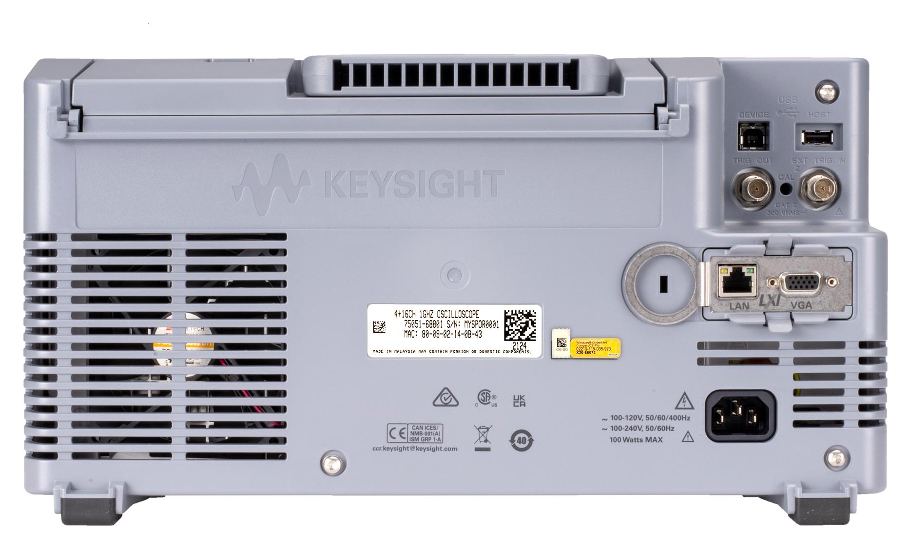 DSOX3024G - Keysight Technologies - Digital Oscilloscope, InfiniiVision ...