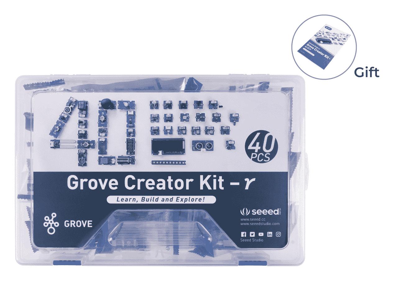 110020230 - Seeed Studio - Creator Kit, 40 Modules, Arduino & Raspberry ...