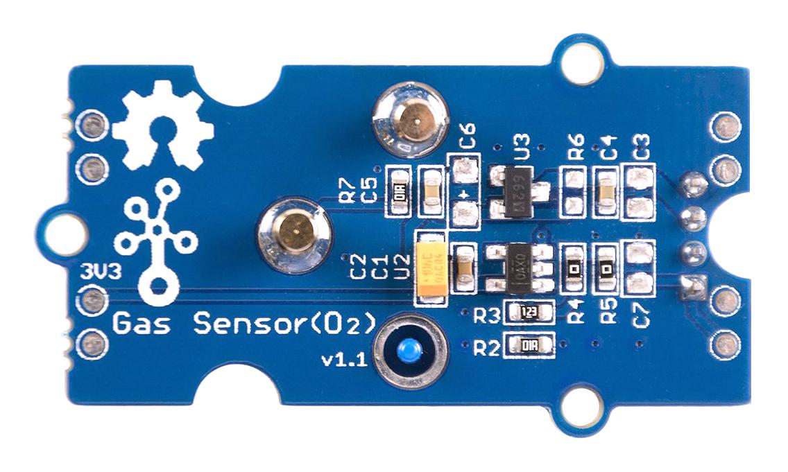 101020002 - Seeed Studio - Sensor Board, ME2-O2-Ф20, Grove-Gas Sensor(O2)