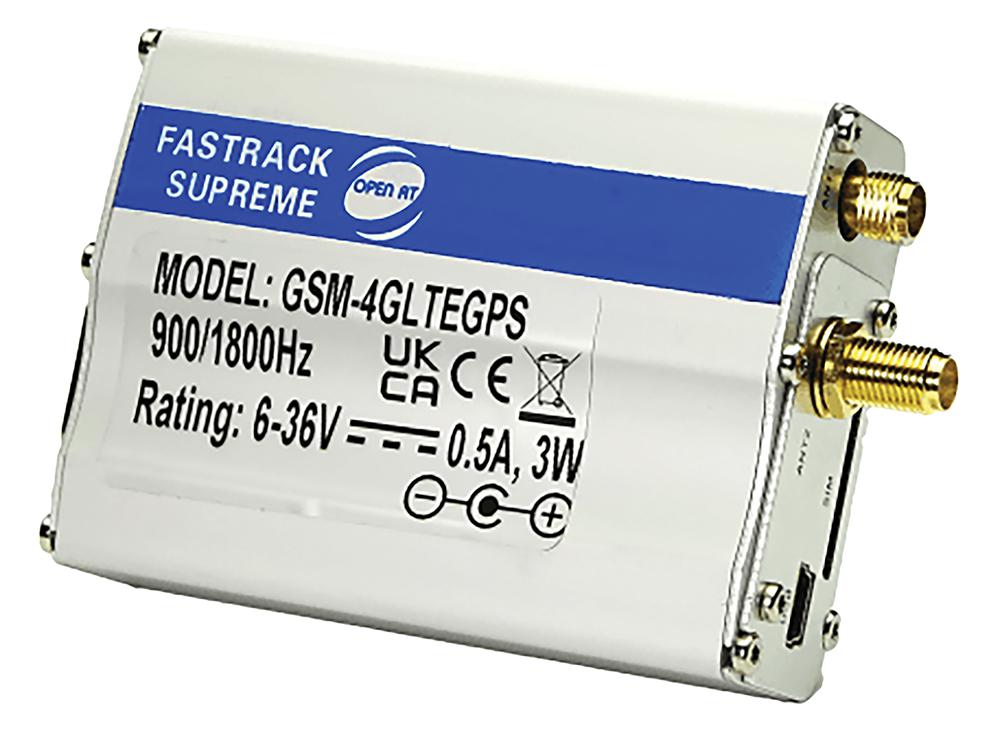 GSM-4GLTEGPS - Rf Solutions - GSM Modem, 4G/LTE with GPS, RS232/USB Interface