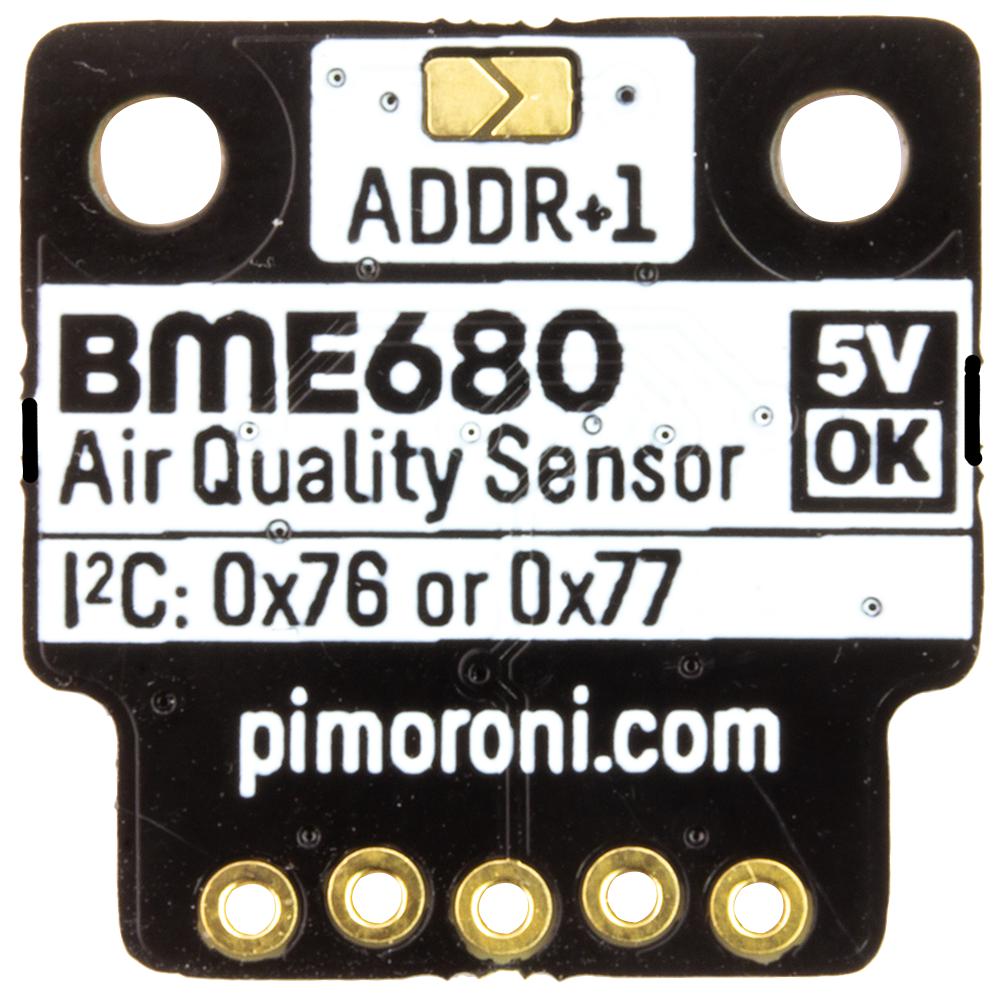 PIM357 - Pimoroni - Breakout Board, BME680 Environment Sensor, Arduino and Raspberry Pi Boards