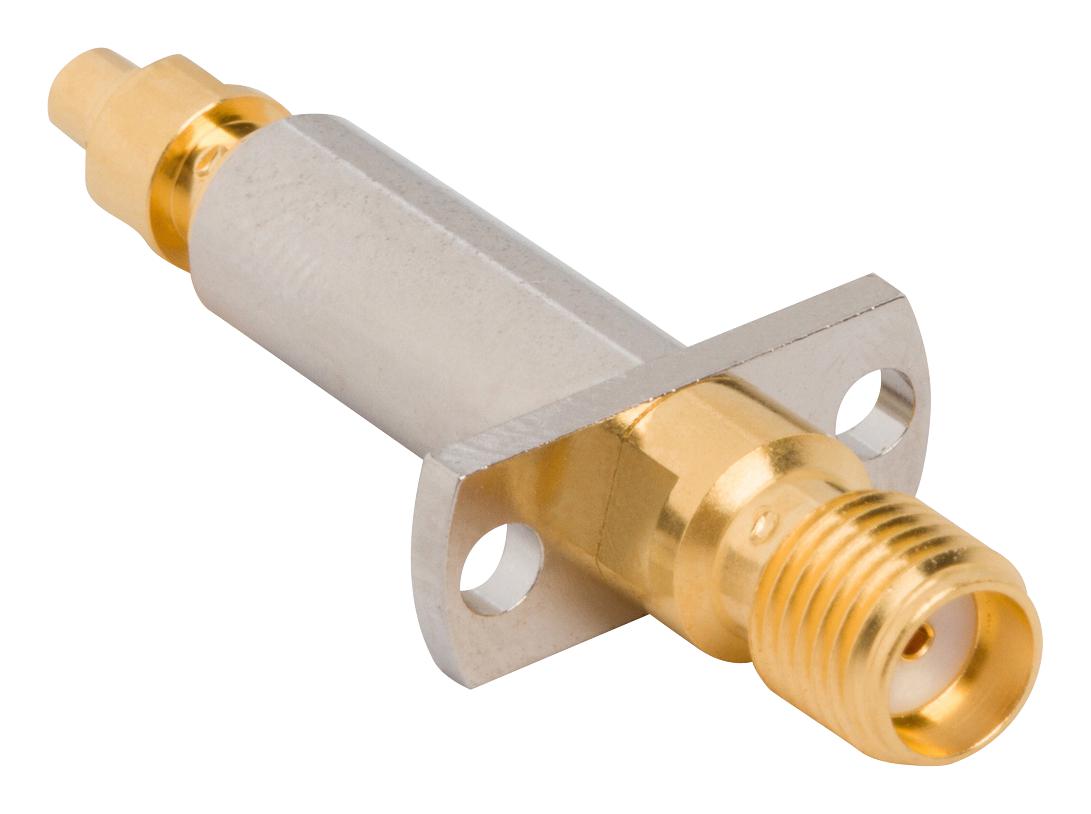 SMP-MSPR-FL-1 - Amphenol Rf - RF ADAPTER, SMP PLUG-SMA JACK, 50 OHM