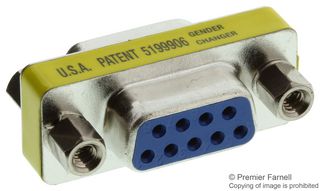 SPC19774 - Multicomp - D Sub Connector Adapter, Low Profile Telco, Standard D Sub