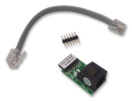 AC164110 - Microchip - Adapter, RJ11 to ICSP, PICkit 2/PICkit 3