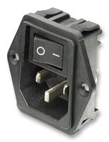 15CBE1 - Corcom - Te Connectivity - Un-Filtered IEC Power Entry Module ...