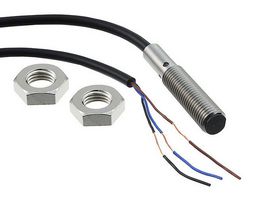E2B-S08KS02-WP-B1 5M OMRON INDUSTRIAL AUTOMATION, Inductive Proximity Sensor, Cylindrical, 2 mm ...
